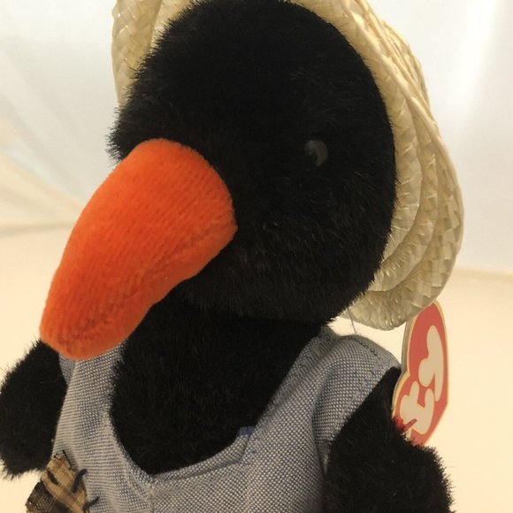 Vintage | Toys | 993 Ty Beanie Baby Cawley Crow How Does Your Garden ...